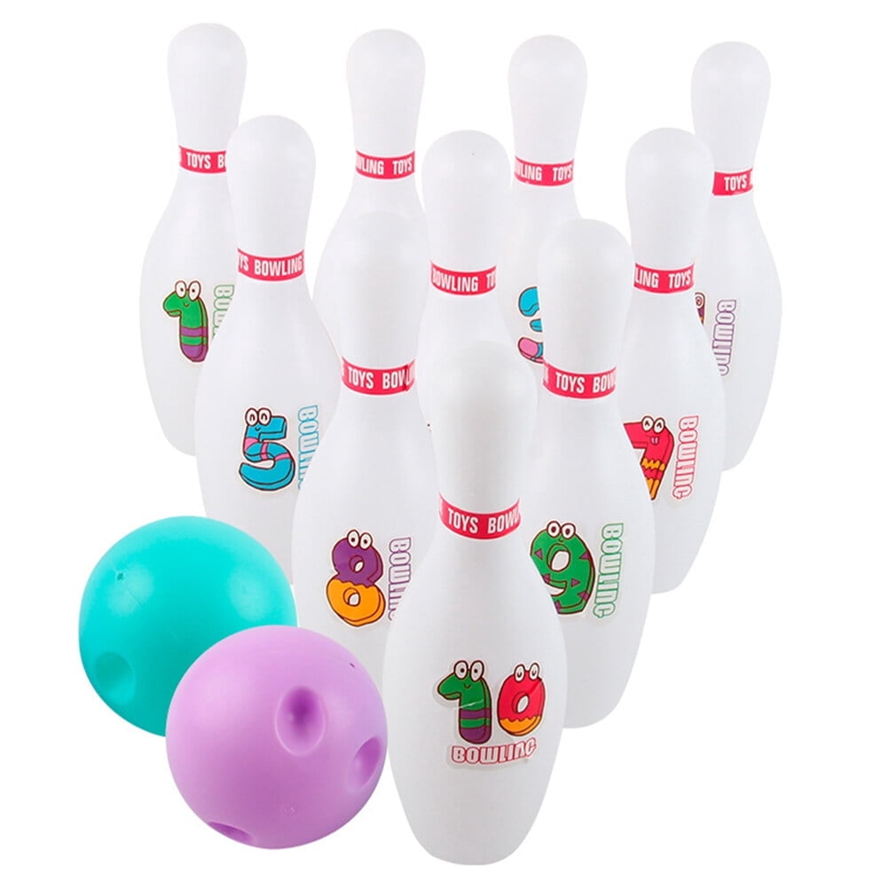 Mizh 1 juego de bolos para niños, juguete interactivo de bolos, juguete ...