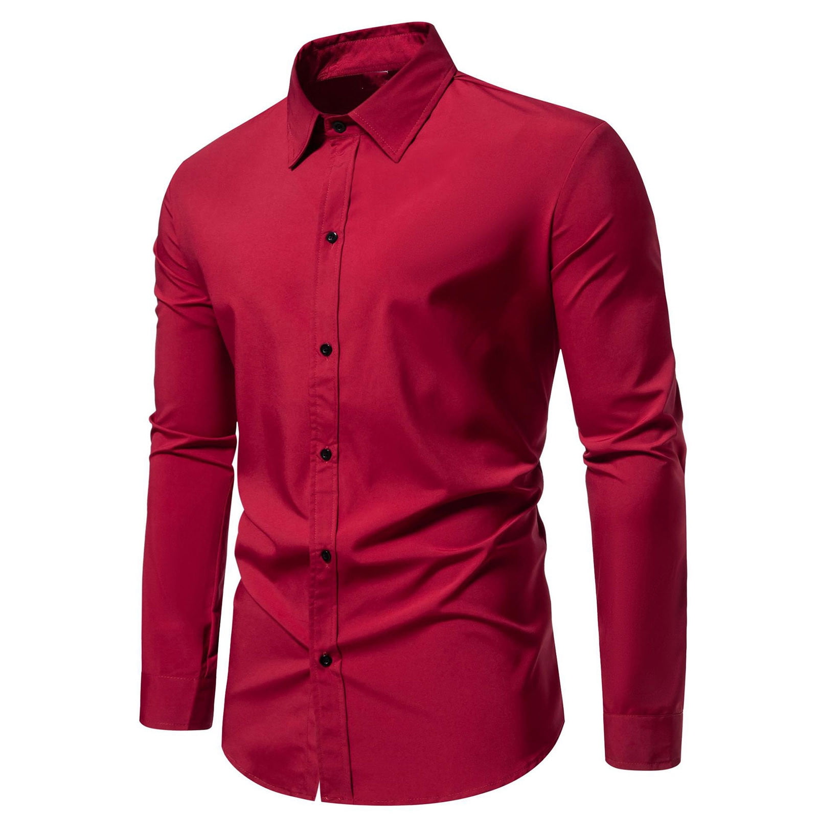 Click here for Meichang Men Dress Shirts Spring Long Sleeve Wrink... prices