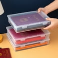 SUSUchens Dust-proof Document Storage Container Multifunctional ...