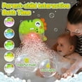 Style-Carry Baby Bath Toys Dinosaur Bubble Machine with Music Light Up ...