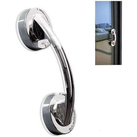 Suction Handle, Non-Slip Safety Suction Cup Grab, Silver Suction Cup ...