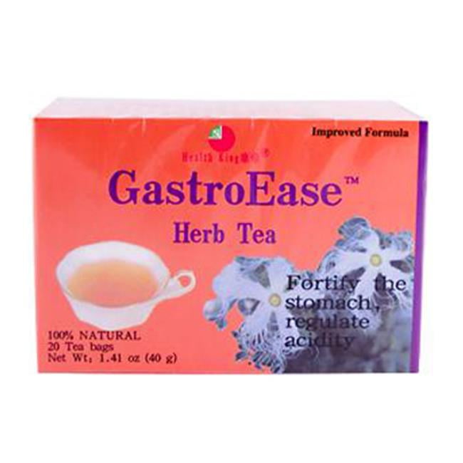Health King - GastroEase Herb Tea - 20 Tea Bags - Walmart.com