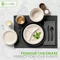 Ecovita Disposable Utensils, 100% Compostable Forks, Spoons, Knives ...