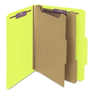 Smead Pressguard® Classification File Folder With Safeshield® Fastener ...