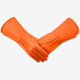 Genuine Leather Unlined Long Arm Cuff, Medieval Gauntlet Cosplay Gloves ...