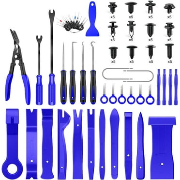 Radio Removal Tool Key and Removal Pry Tool Kit Universal Stereo CD ...