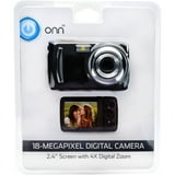 ONN 18 Megapixel Digital Camera With 2.4-Inch Screen - Walmart.com