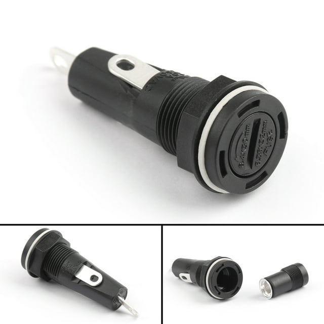 Motor Genic SCI R3-55B Panel Mount Chassis Fuse Holder For 6x30mm Glass ...