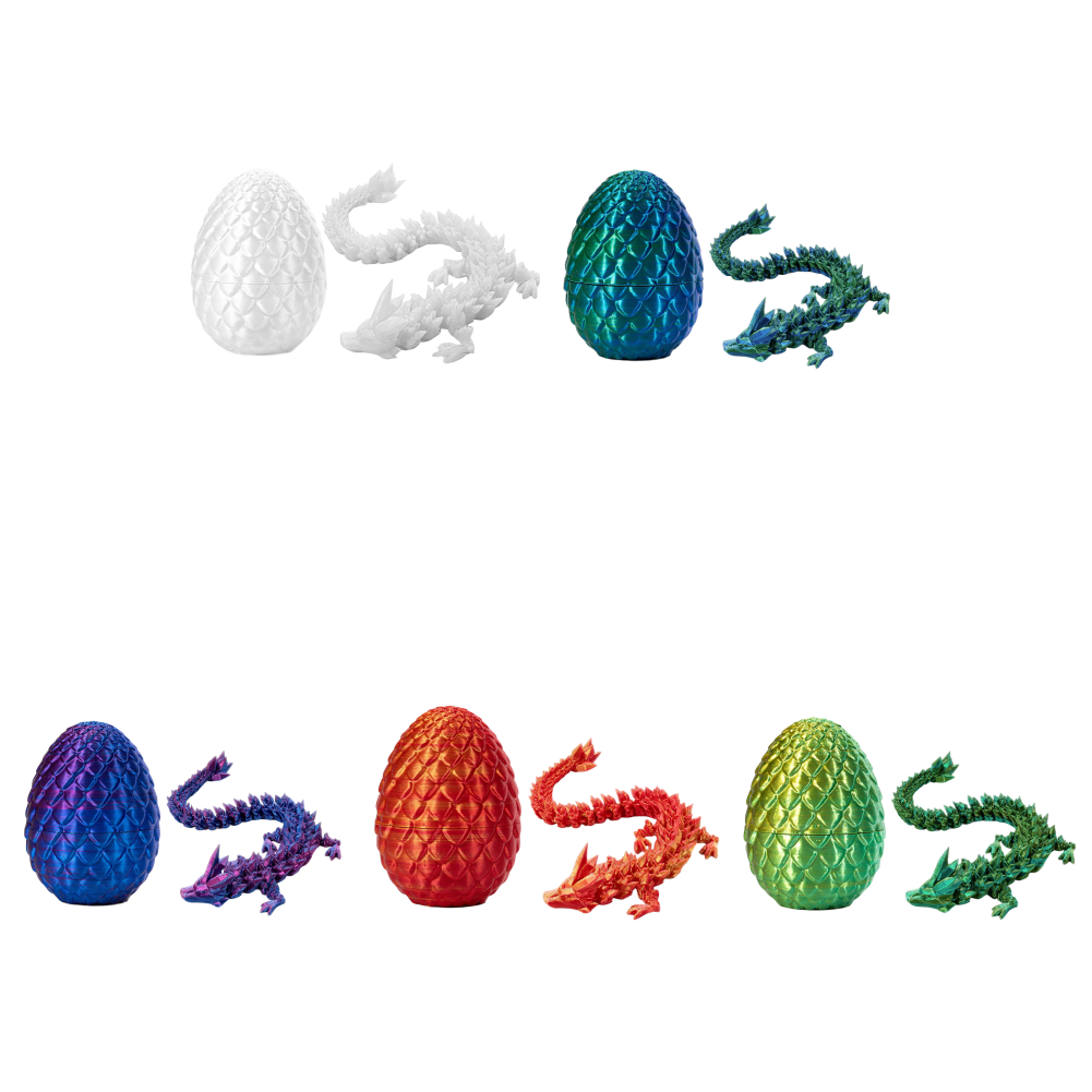 Dragón Impreso en 3D 30 Cm Antiestrés 13 para Mayores 6 Años (color ...