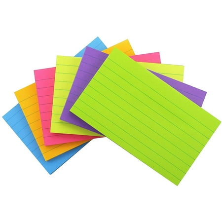 Lined Sticky Notes with Lines 3x5 Self Stick Notes | Walmart Canada