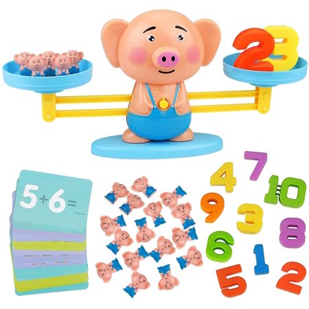 Balance Cool Math Game For Toddlers Ages 3-5, Piggy Educational ...