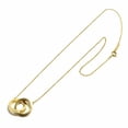 Pre-Owned Tiffany & Co. 1837 Interlocking Necklace, 40cm, 18K Yellow ...