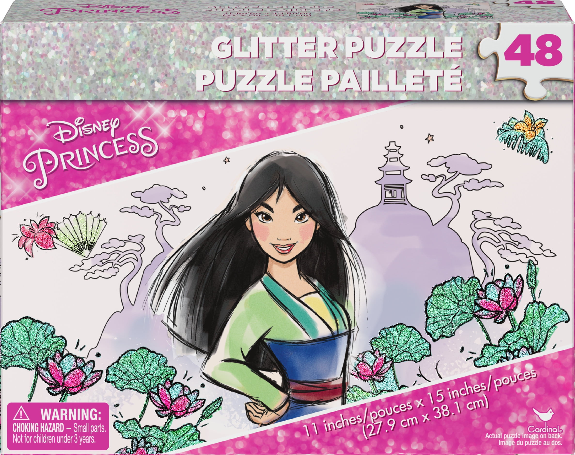 Disney Princess 48-Piece Foil Puzzle, For Families and Kids Ages 4 and ...