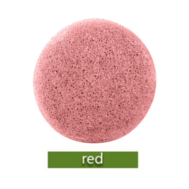 Face Cleaning Sponge Round Face Cleaning Pad Portable Exfoliating Round ...