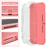 DEPTHOT Switch Lite Accessories Bundle 17 in 1 Pink Travel Case Screen ...