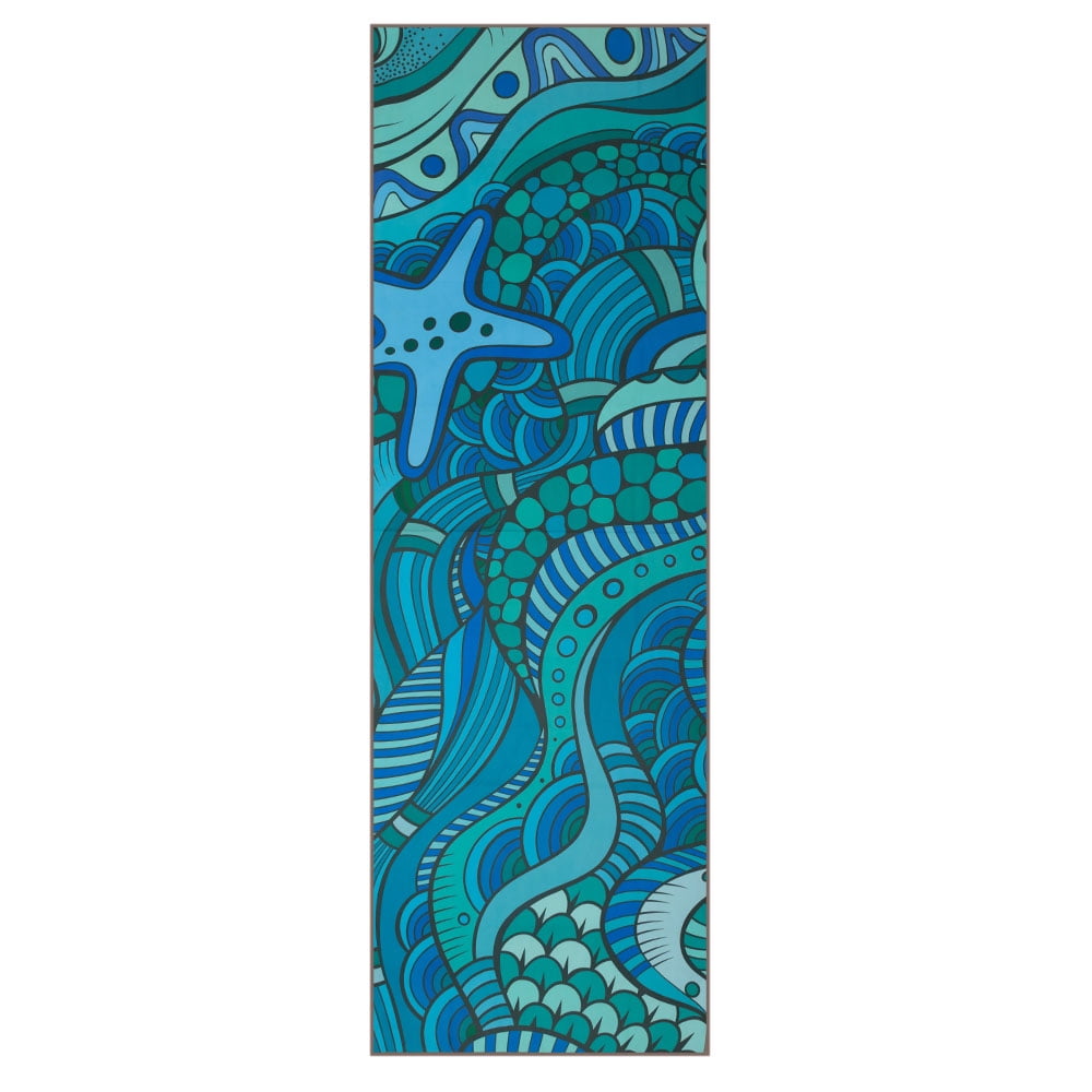 Click here for Lixada Yoga Mat Print Qucik Dry Non-Slip Foldable... prices