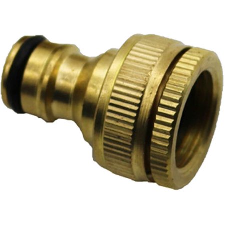 Light 2PC Pure Brass Faucets Connector Washing Machine Quick Connect ...