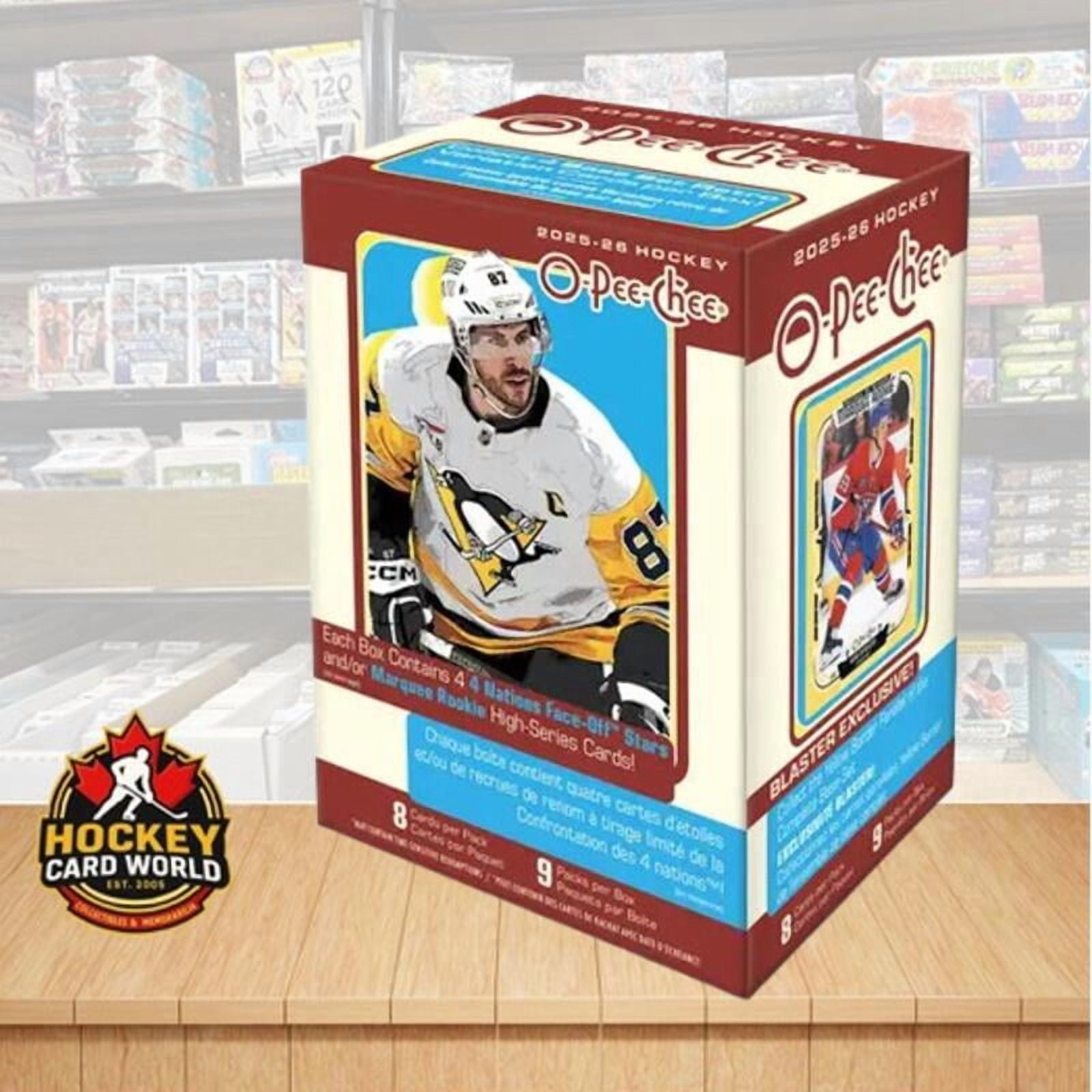 Click here for 2025-26 Upper Deck O-Pee-Chee Hockey Blaster Box -... prices
