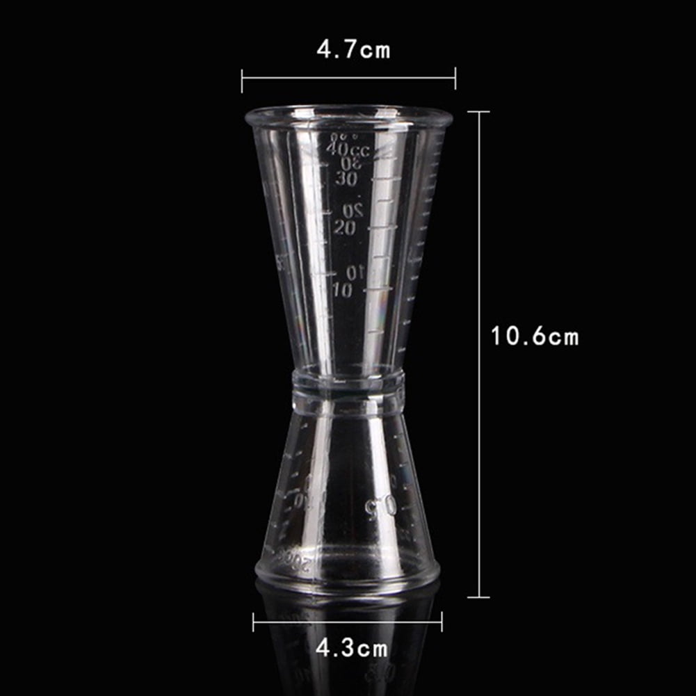 BSTHOE 10 20ml 20 40ml Cocktail Shaker Measuring Cup Scale Cup Bar Tool ...