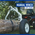 Strongway ATV Log Skidding Arch, 1000-Lb. Capacity, 18in. Dia. Capacity ...