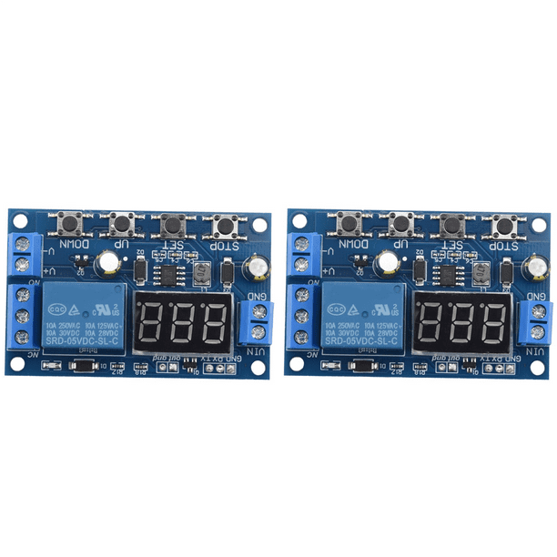 Symkmb 2PCS DC 6-40V Battery Charger Discharger Control Switch ...