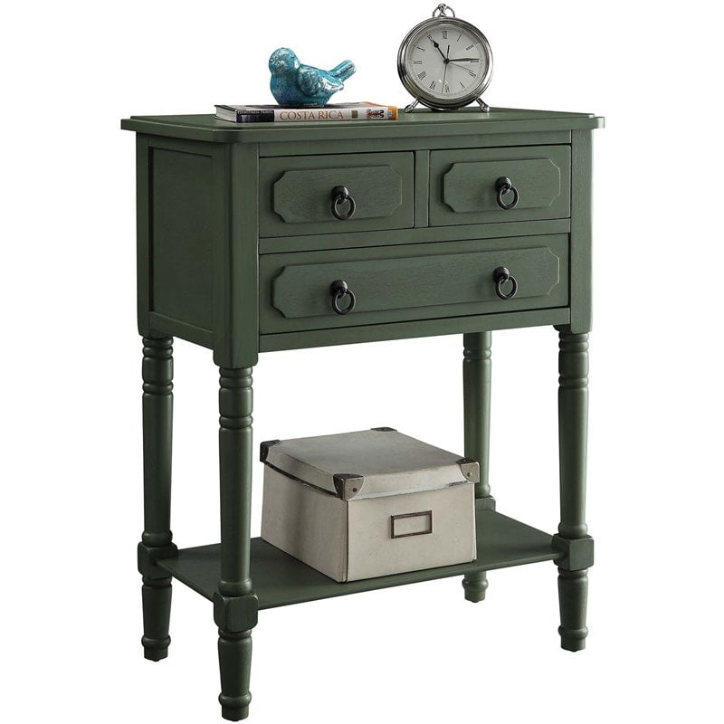 4D Concepts Simplicity 3 Drawer Wooden Entry Hall Chest in Cottage ...