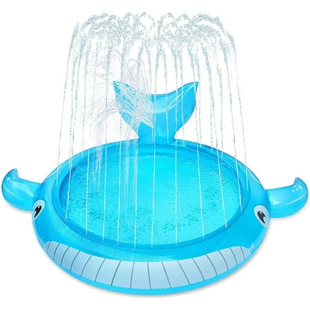 Splash Pad Kids,Splash Play Mat Wading Pool Toddler Baby Inflatable ...