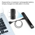 AMERTEER Wireless Presenter, RF 2.4GHz Presentation Remote Rechargeable ...