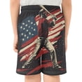 BZSMCE Adjustable Drawstring Casual Shorts With Vintage Baseball Player ...