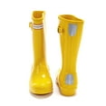 Hunter Girls Original Gloss Rain Boot, Yellow,2 M US - Walmart.com
