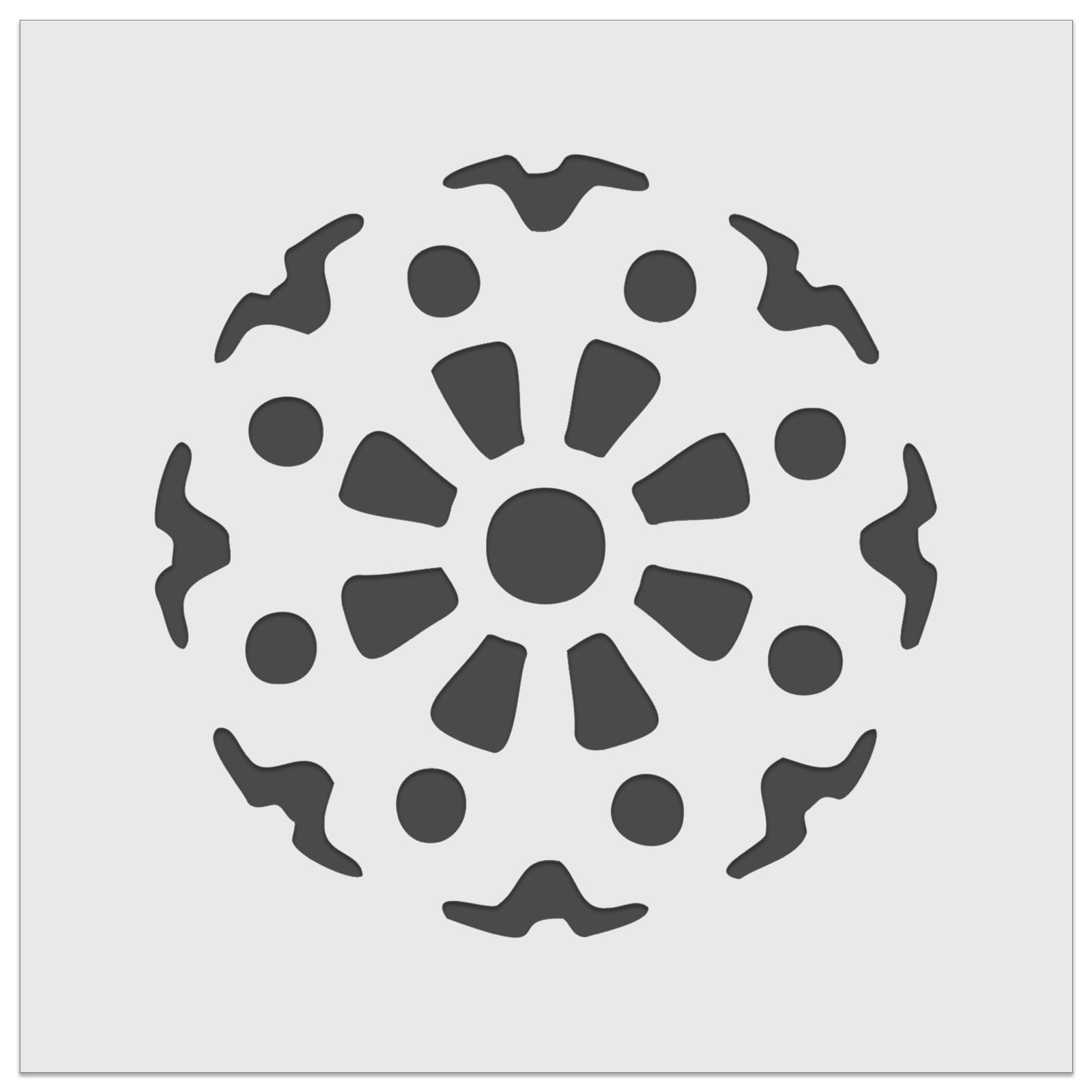 Mechanical Gear Cog Machine Wheel DIY Cookie Wall Craft Stencil - 7.0 ...