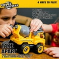 Power Drivers Builders Front Loader Truck Play Vehicle - Walmart.com