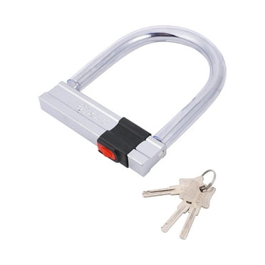 POLICE U-Lock Bike Lock with Key, U-Lock for Bicycles, Lock for ...