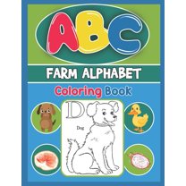 Animals Alphabet ABC Coloring Book for Kids Ages 3-5: Animals Coloring ...