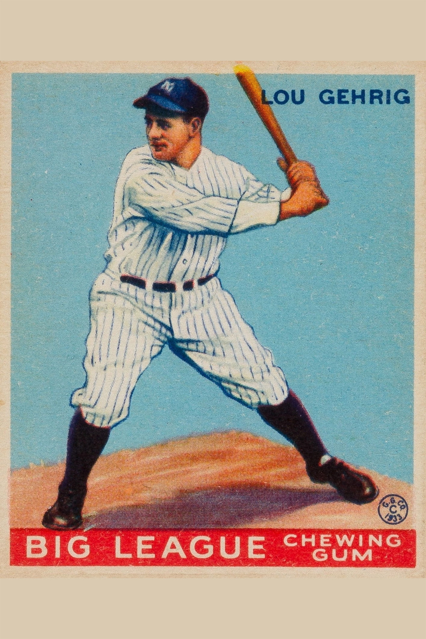 Lou Gehrig Speech Poster