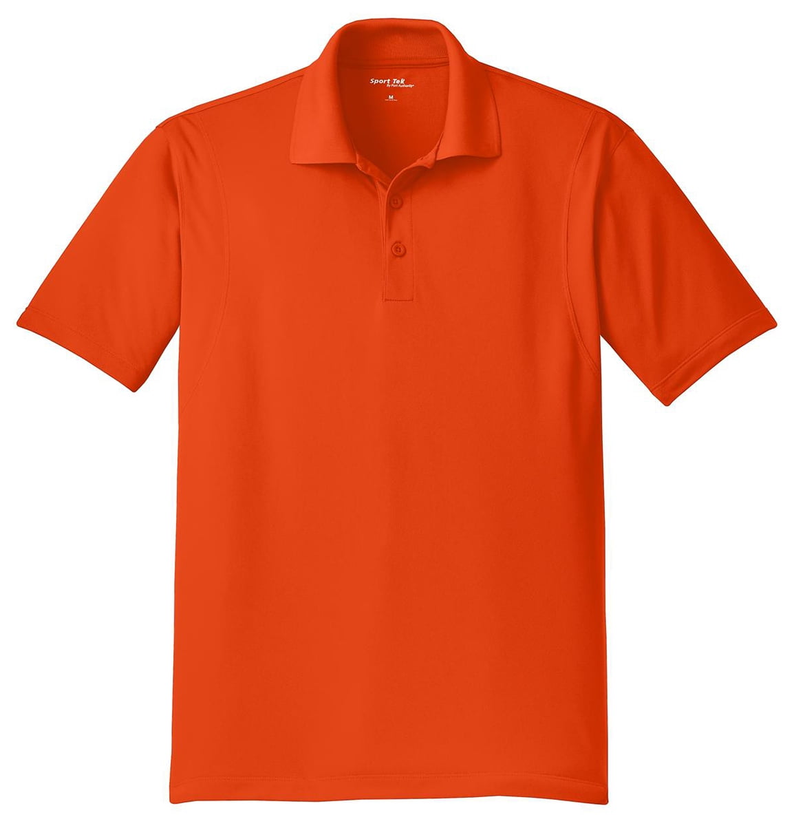 Sport-Tek Mens Moisture-Wicking Micropique Polo Shirt, Deep Orange, 6XL ...