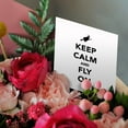 3drose, Keep Calm and Fly On, 6 Greeting Cards with Envelopes - Walmart.com