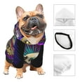 Cauagu Mushrooms and Skull Pattern Winter Pet Hoodie Sweatshirts- Dog ...