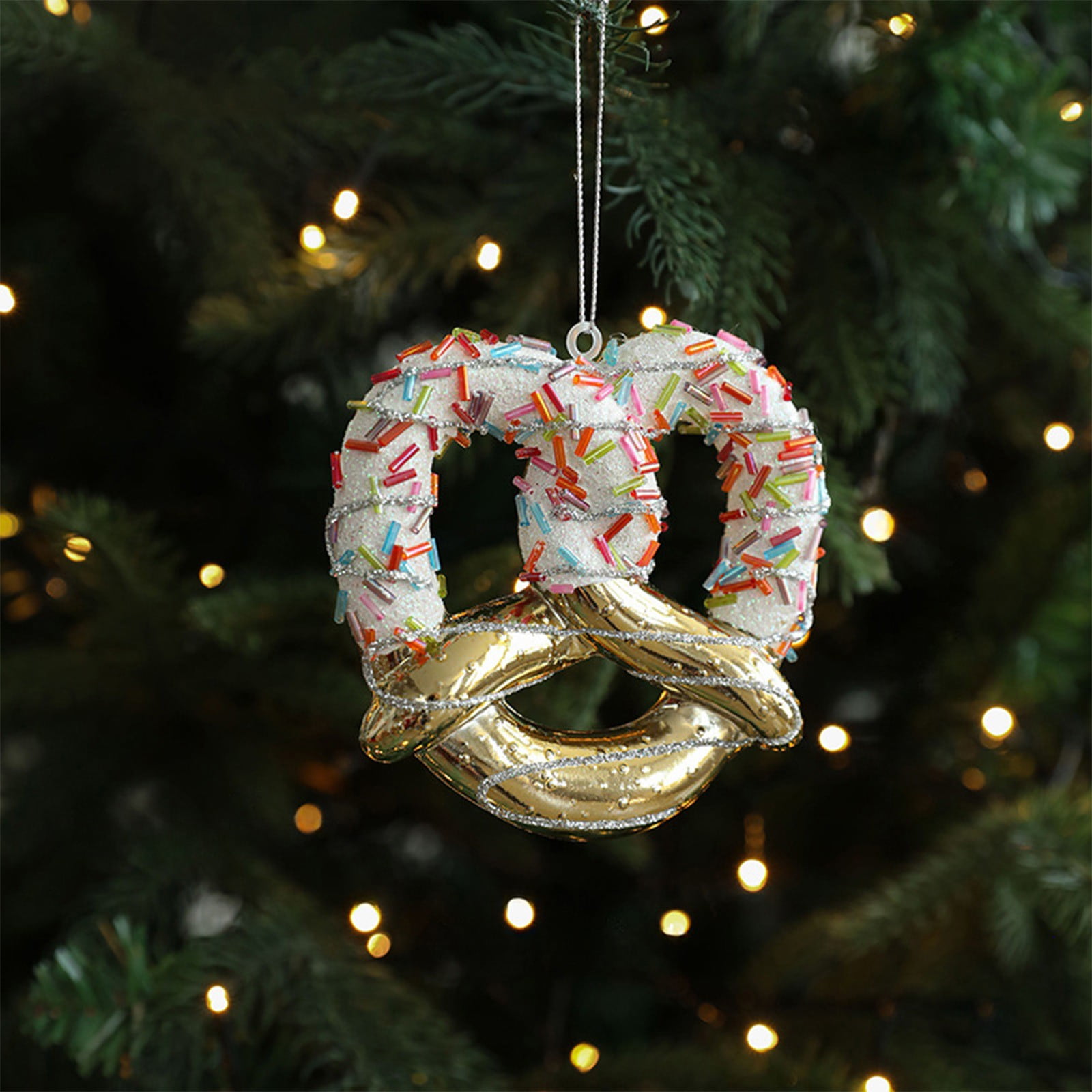 Click here for Maplenight Gold Christmas Tree Pendant - Durable P... prices