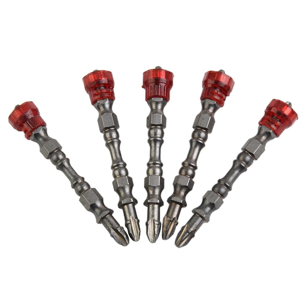 5Pcs Double-Headed Cross Bit 65Mm Long For Electric Hand Drill ...