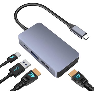 USB C MULTIPORT ADAPTER W/ HDMI - Walmart.com