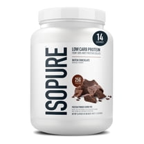 Isopure Zero Carb 100% Pure Whey Isolate Protein Powder, Unflavored ...