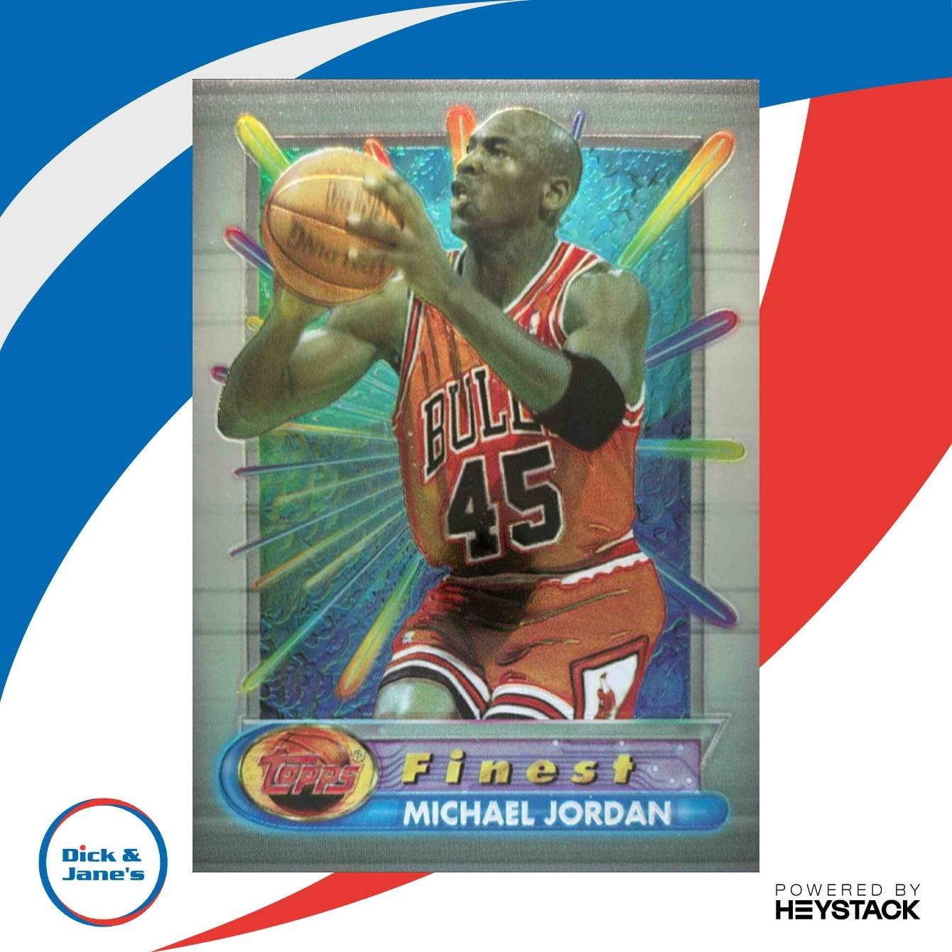 1994-95 Topps Finest Michael Jordan #331 Chicago Bulls - Walmart.com