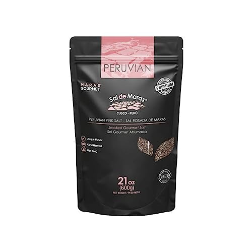 MARAS GOURMET Salt| Peruvian Smoked Salt Unique Flavor and Hand Harvest ...