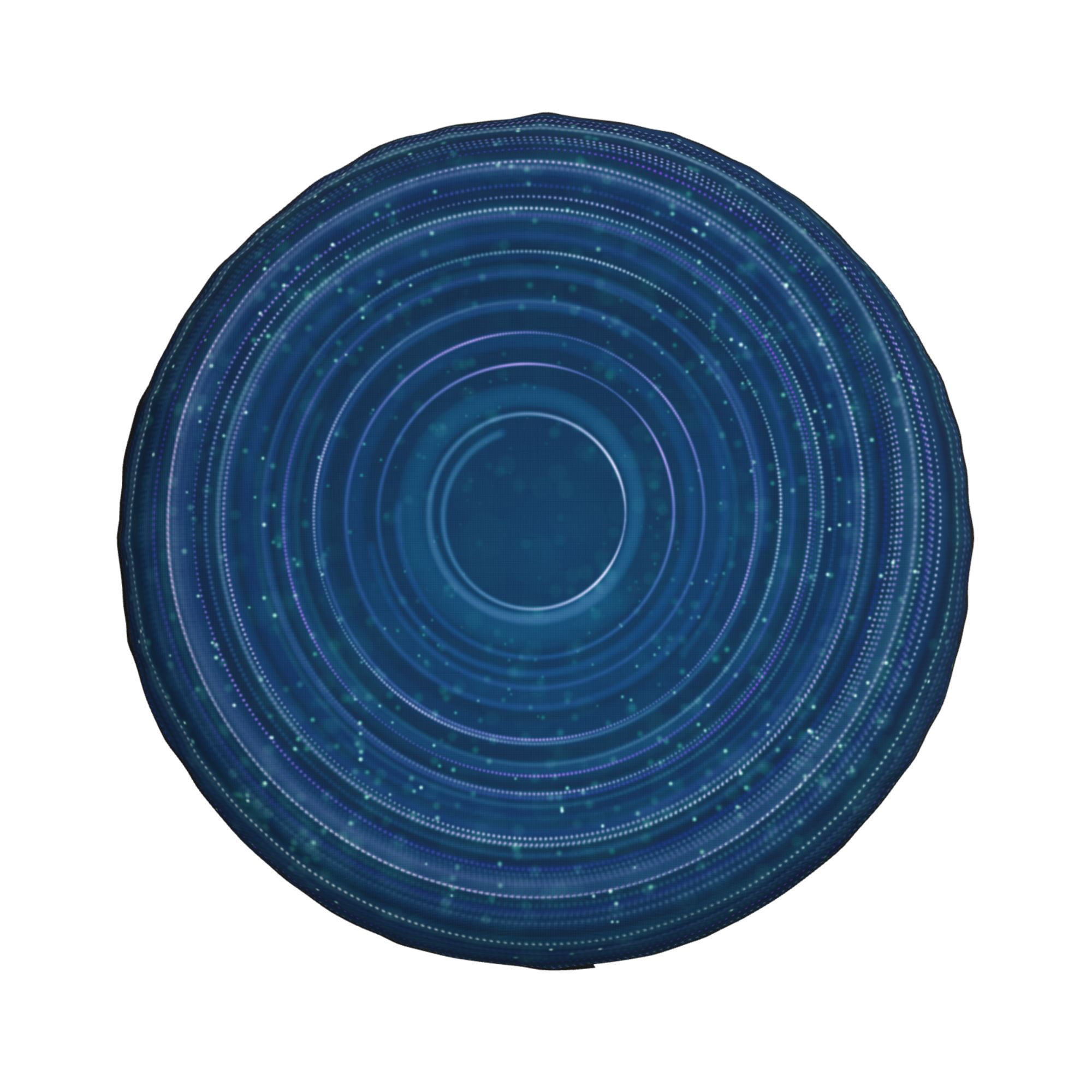 16'' Blue Dream Swirl Tire Cover, Universal Spare Wheel Covers, Dust ...