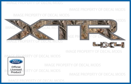 Ford F150 XTR 4x4 RealTree AP Decals Stickers - AP (2004-2014 ...