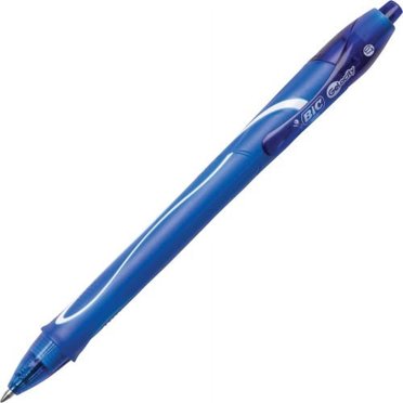 Gel-Ocity Comfort Grip Gel Pen, Retractable, Medium 0.7mm, Blue Ink ...