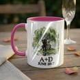 9th Anniversary Willow Mug, Faux 3D Effect Coffee Cup, Wedding Keepsake ...