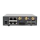 4-Port Console Server with 4G LTE Cellular Gateway, Dual GbE NIC, 4Gb ...