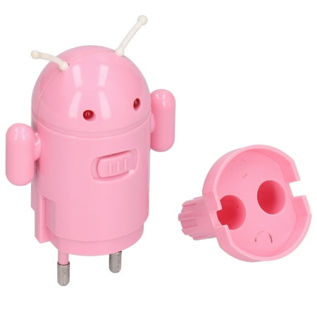 USB Adapter, EU To USB Converter Plug Plastic Portable Pink For ...